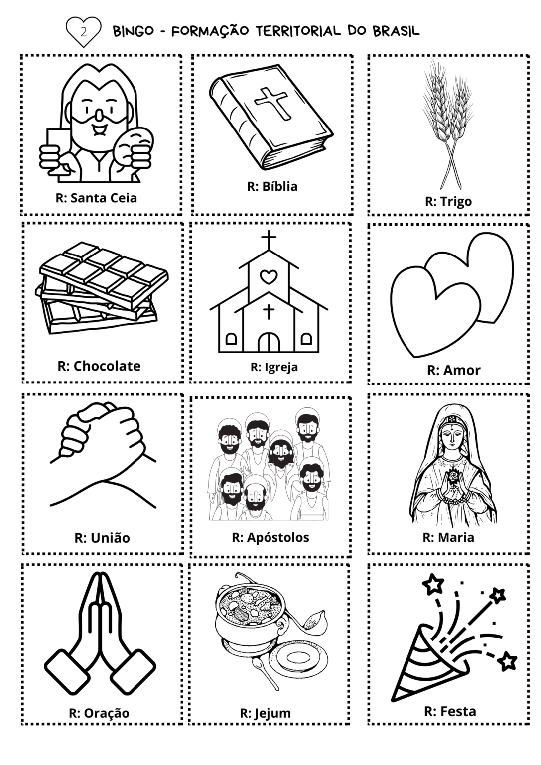 JOGO – BINGO DA PÁSCOA – Atividades Interativas: Explore, Aprenda e ...