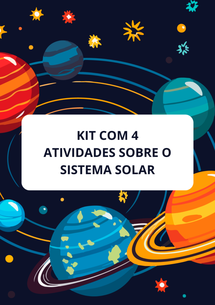 KIT DO SISTEMA SOLAR – Atividades Interativas: Explore, Aprenda e Divirta-se!